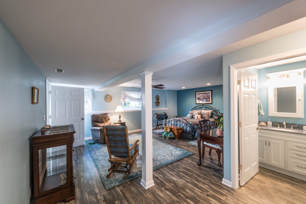 Sky Blue Basement Finishing - CT Gabbert